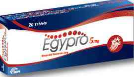 سعر دواء ايجيبرو 5 مجم 30 قرص egypro 5 mg 30 tab. الجديد | 2023 ثمن علاج ايجيبرو 5 مجم 30 قرص ...